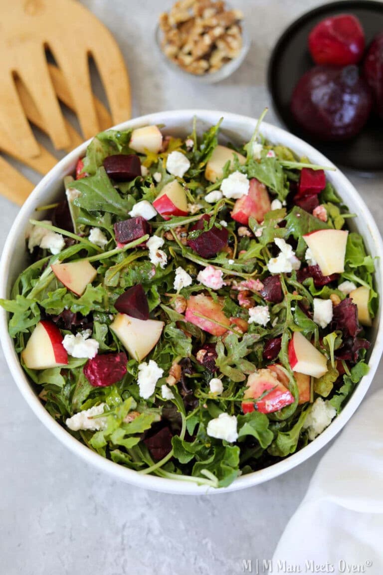 Apple And Roasted Beet Salad - Man Meets Oven
