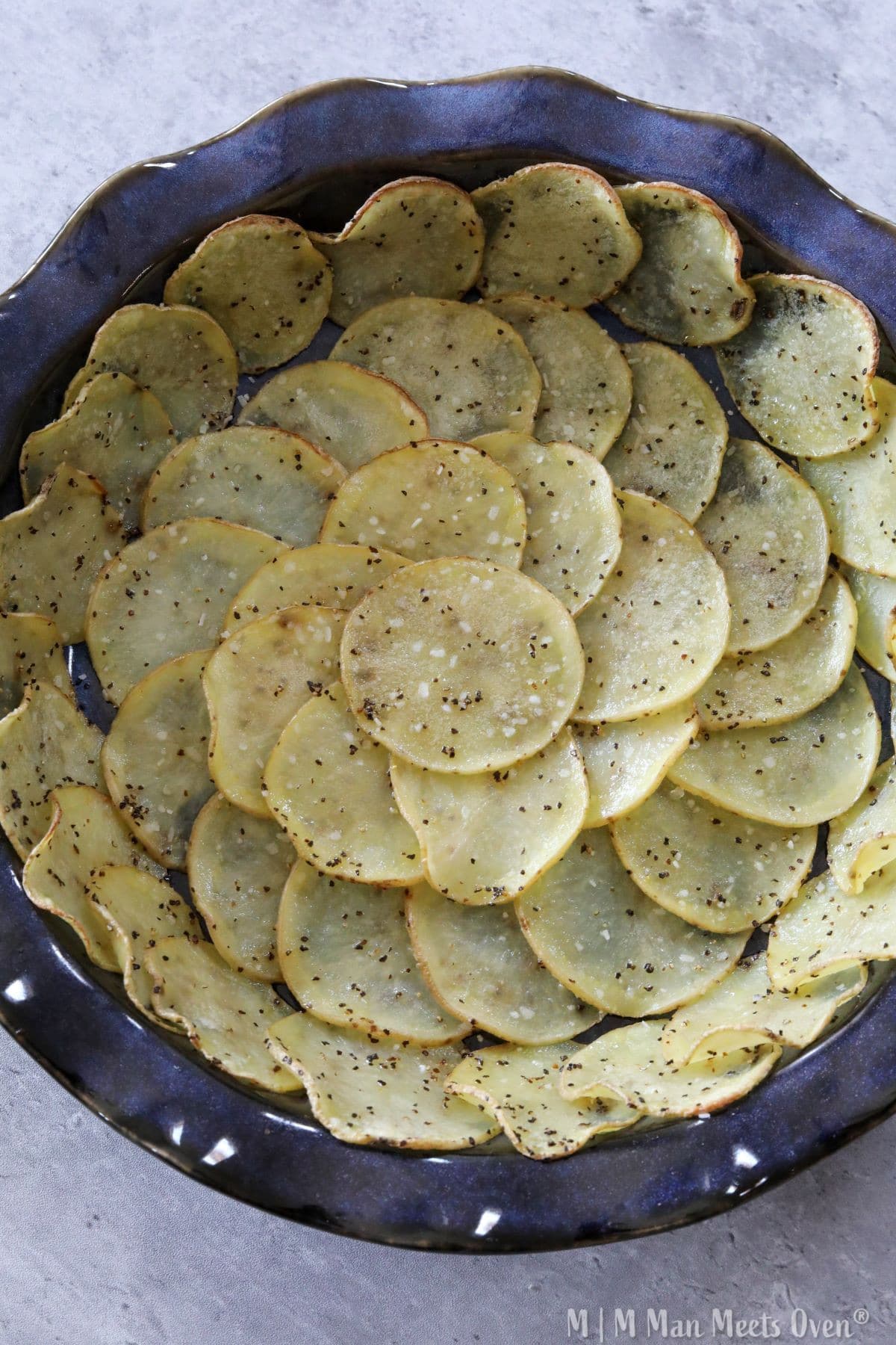 Breakfast Bake With Potato Crust - Man Meets Oven