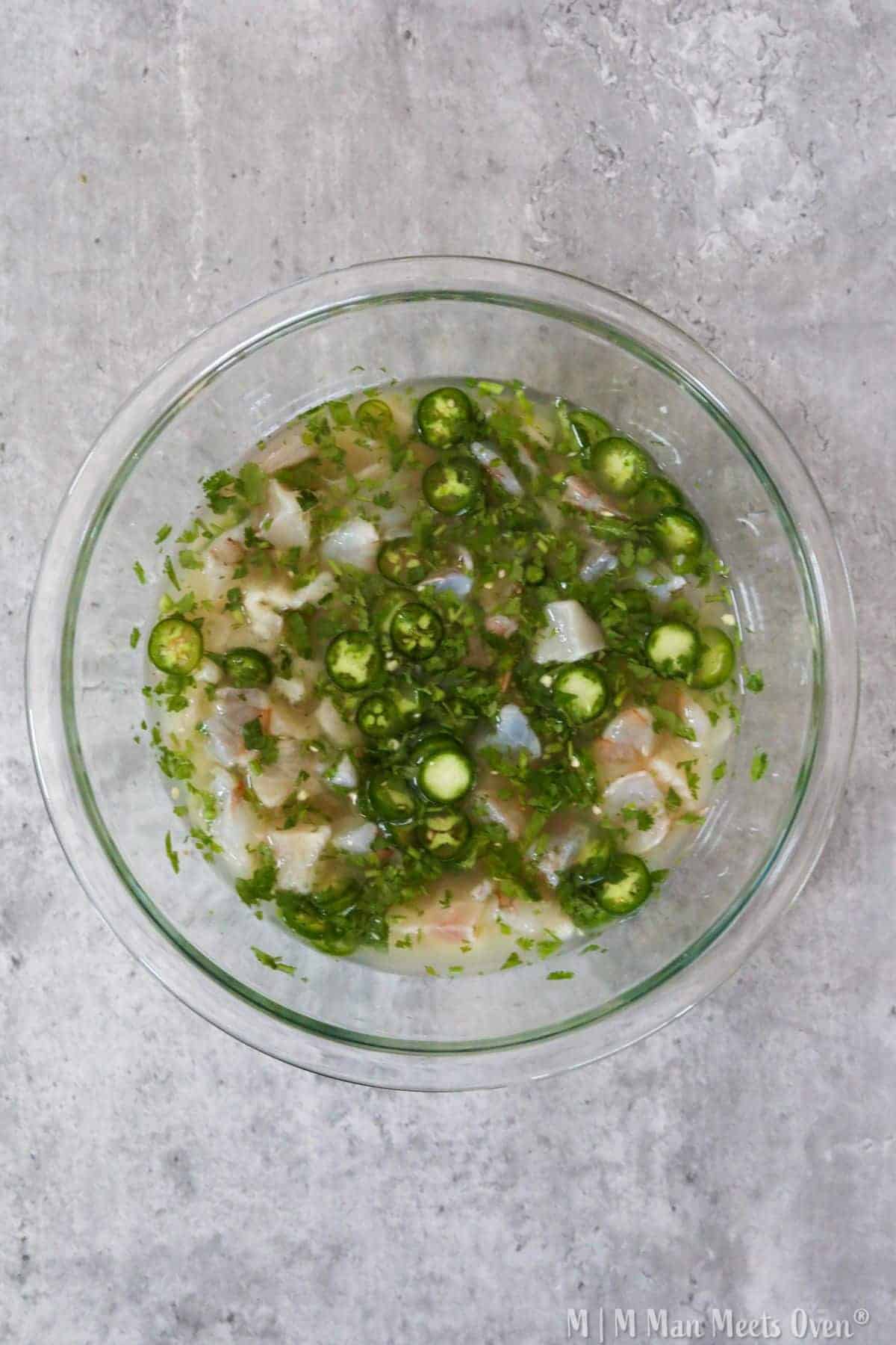Classic Ceviche - Man Meets Oven