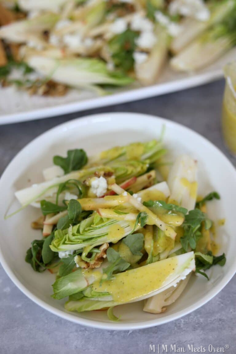 Apple And Walnut Endive Salad - Man Meets Oven