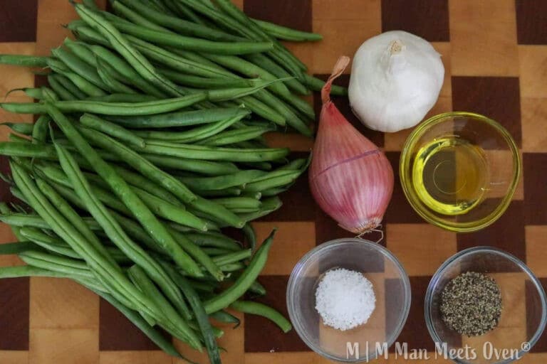 Sautéed Green Beans With Garlic - Man Meets Oven