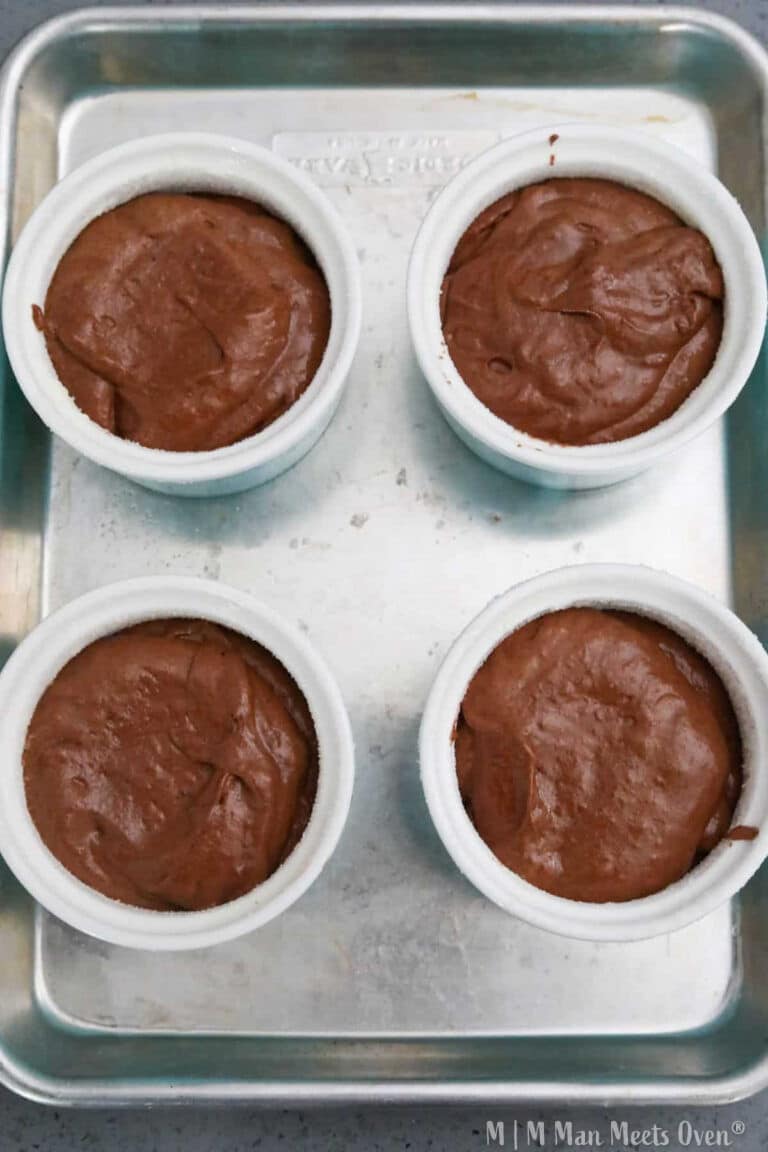 Easy Chocolate Souffle - Man Meets Oven