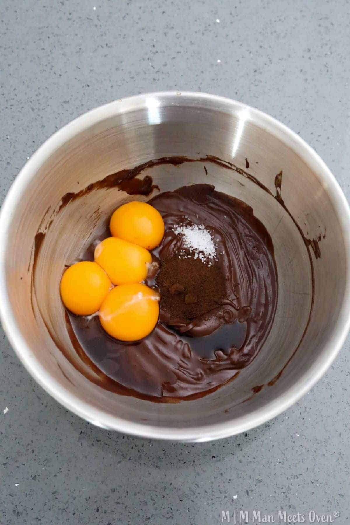 Easy Chocolate Souffle - Man Meets Oven