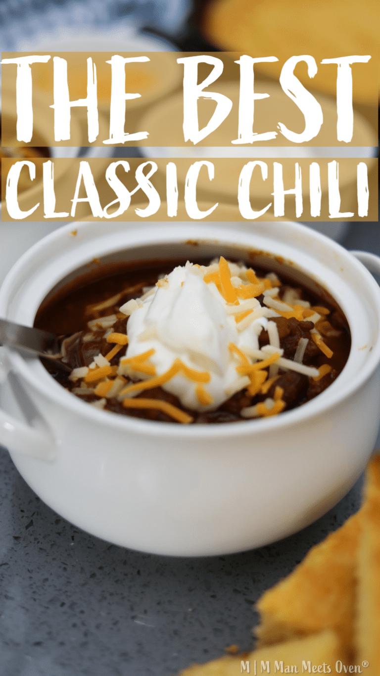 The Best Classic Chili - Man Meets Oven