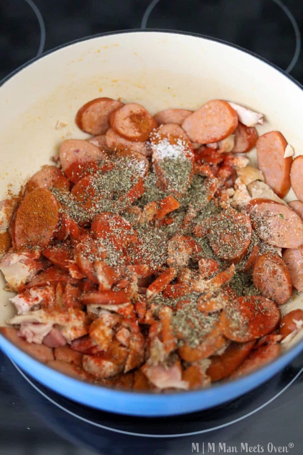 Cajun Chicken And Shrimp Gumbo - Man Meets Oven