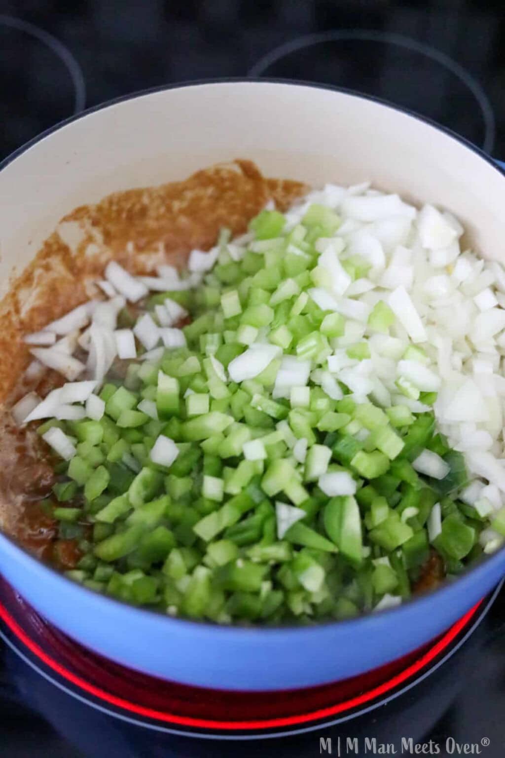Cajun Chicken And Shrimp Gumbo - Man Meets Oven