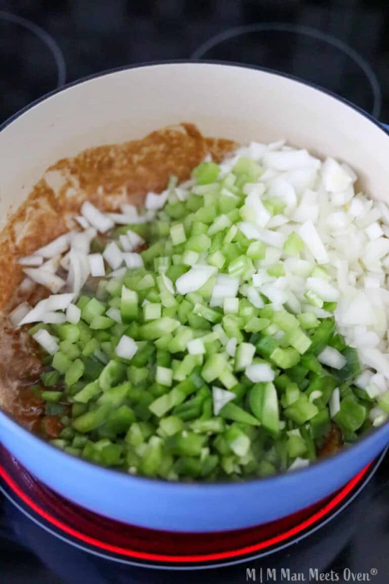 Cajun Chicken And Shrimp Gumbo - Man Meets Oven