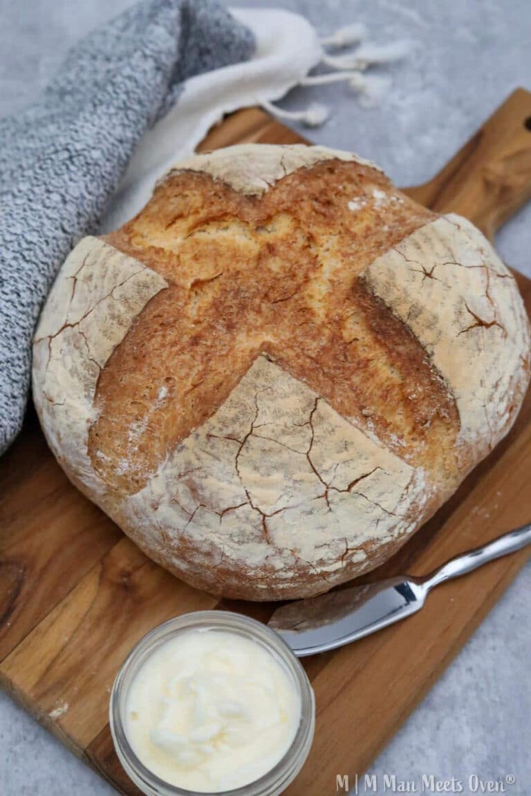 Rustic Crusty French Loaf - Man Meets Oven