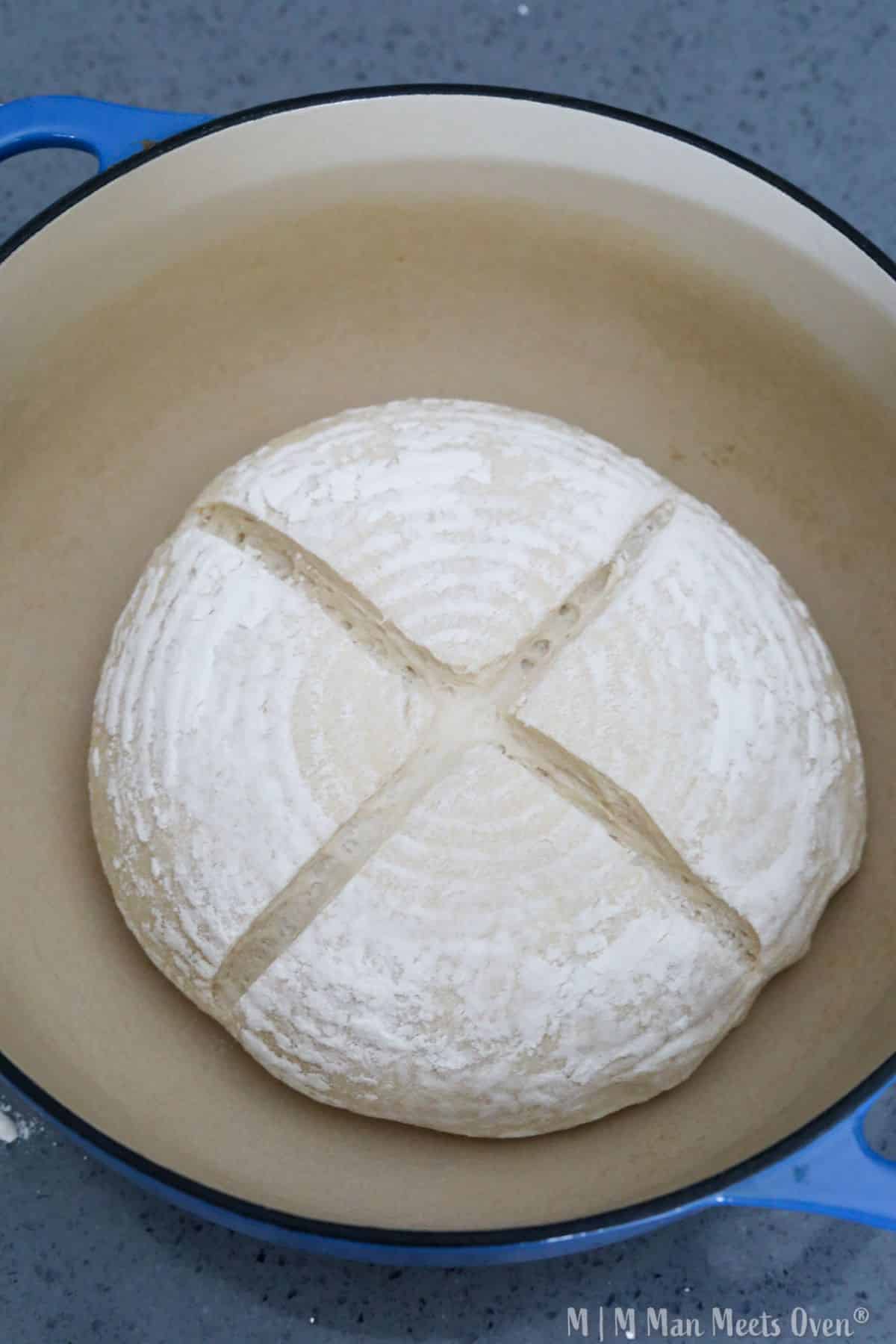 Rustic Crusty French Loaf - Man Meets Oven