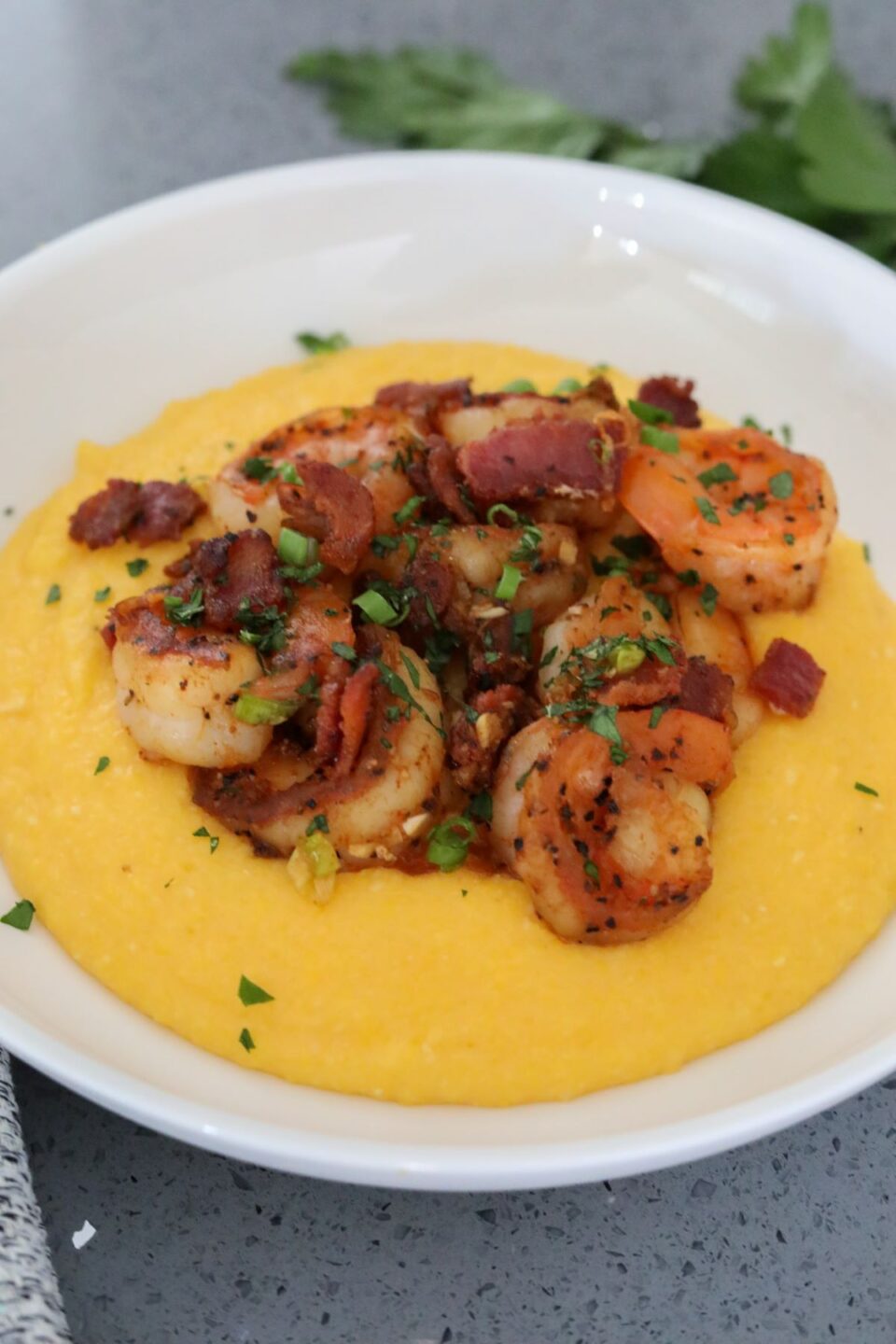 Southern Shrimp and Grits - Man Meets Oven