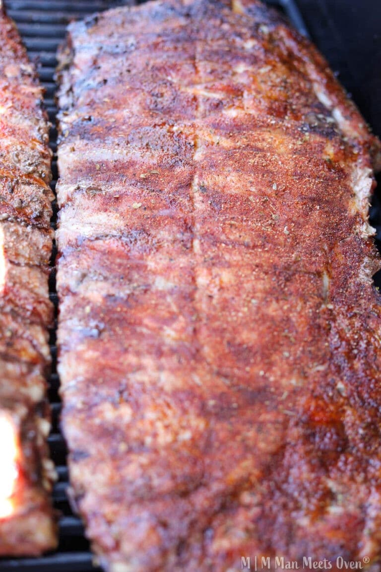 Grilled Barbecue Ribs - Man Meets Oven