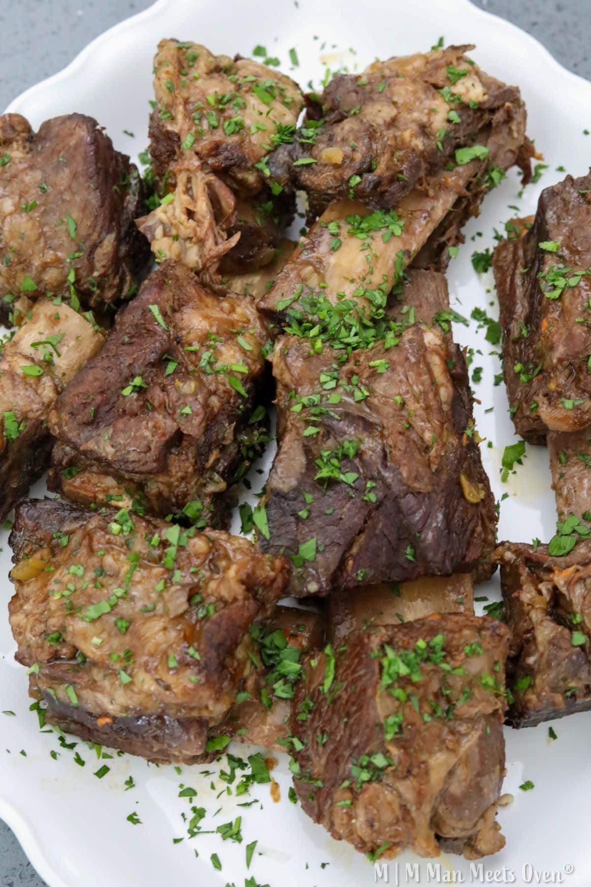 Braised Irish Whiskey Short Ribs - Man Meets Oven
