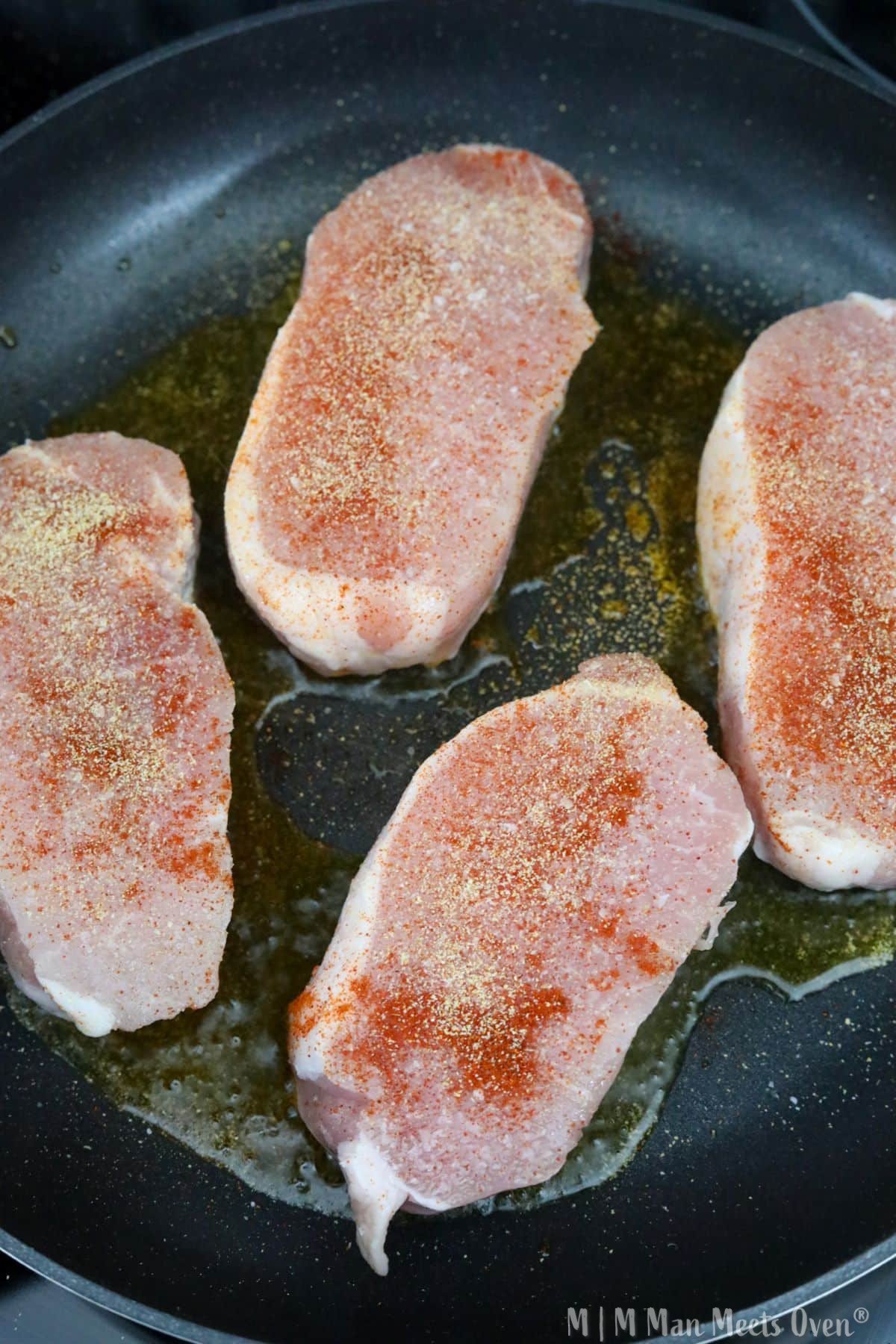 Oven Roasted Balsamic Glazed Pork Chops - Man Meets Oven