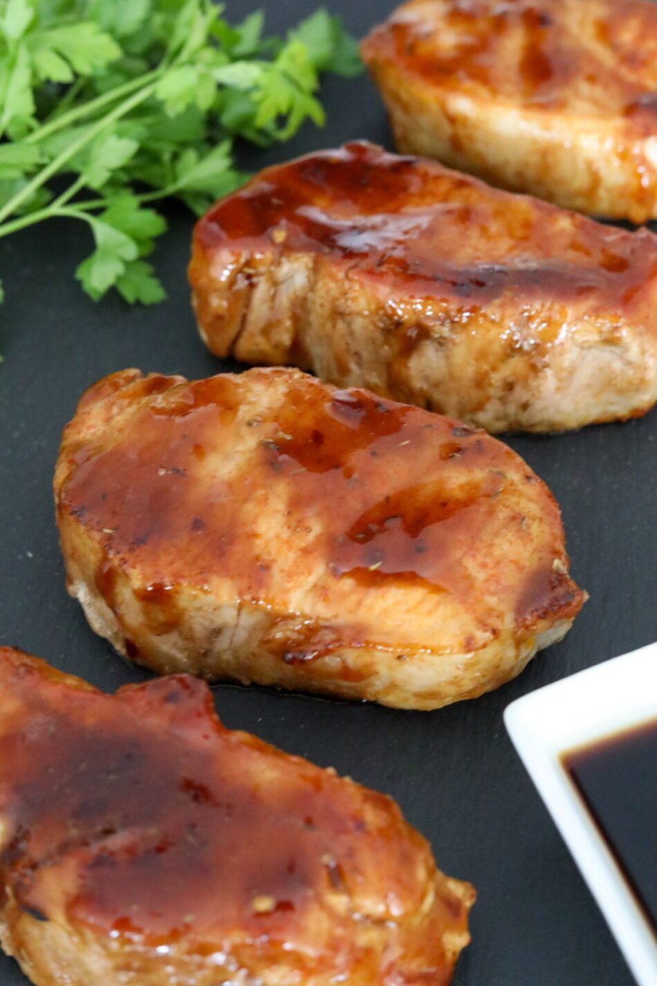 Oven Roasted Balsamic Glazed Pork Chops - Man Meets Oven