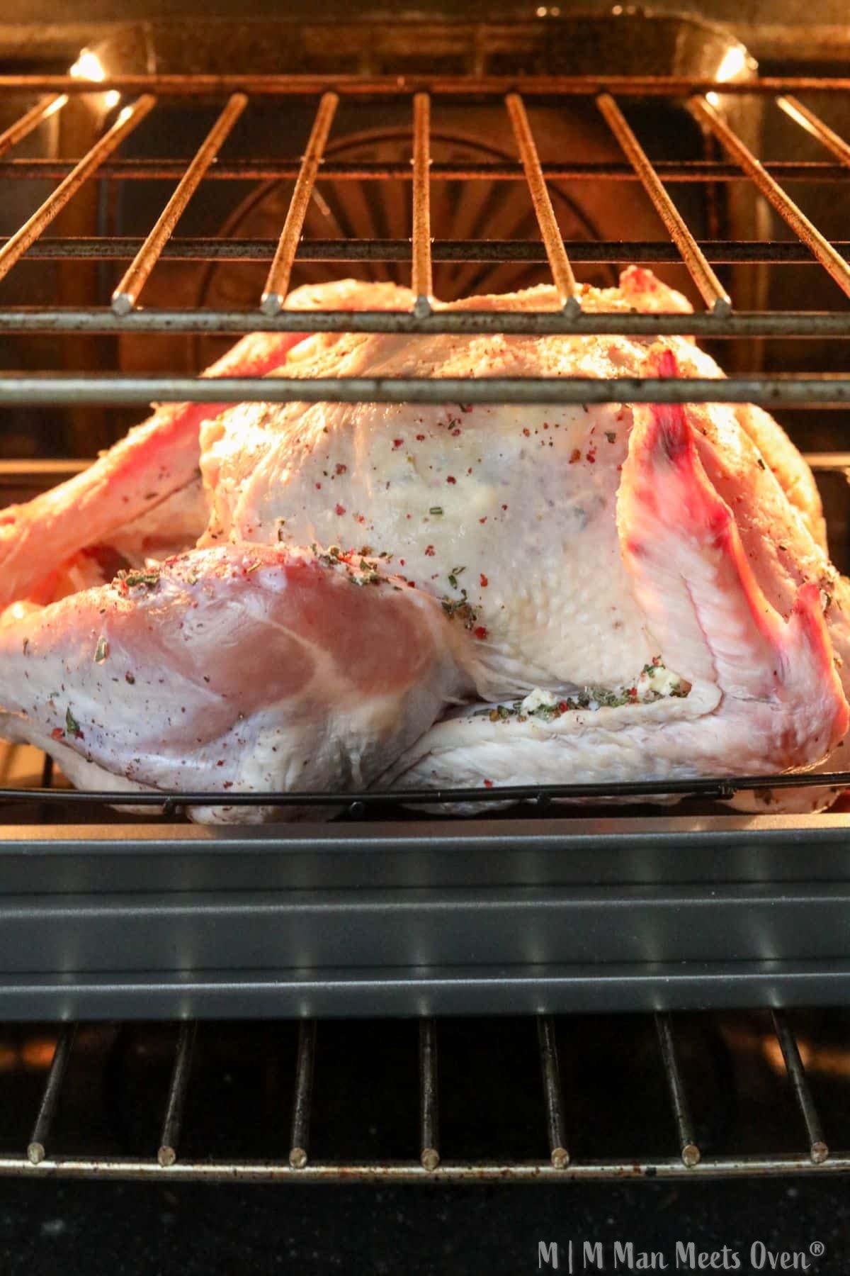 Apple And Herb Roasted Turkey - Man Meets Oven