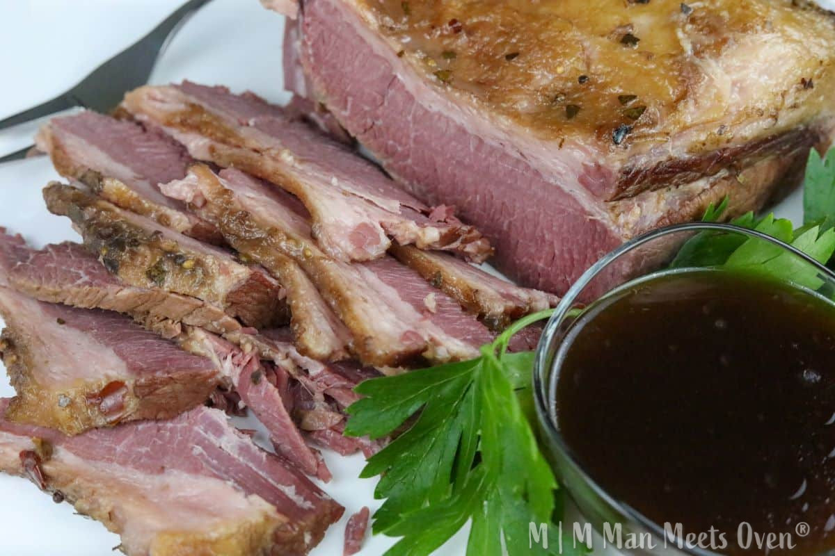Oven Braised Corned Beef - Man Meets Oven