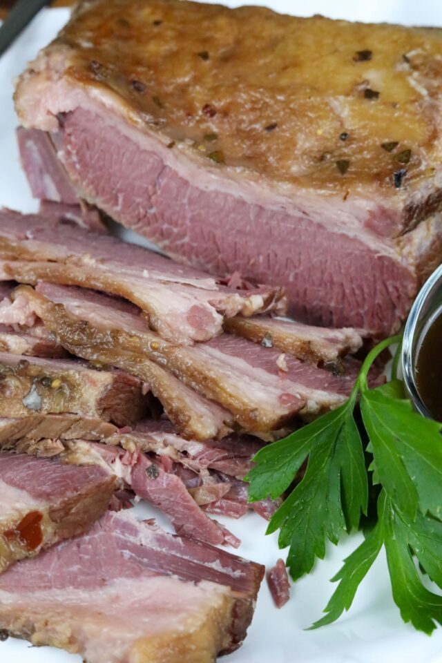 Oven Braised Corned Beef - Man Meets Oven
