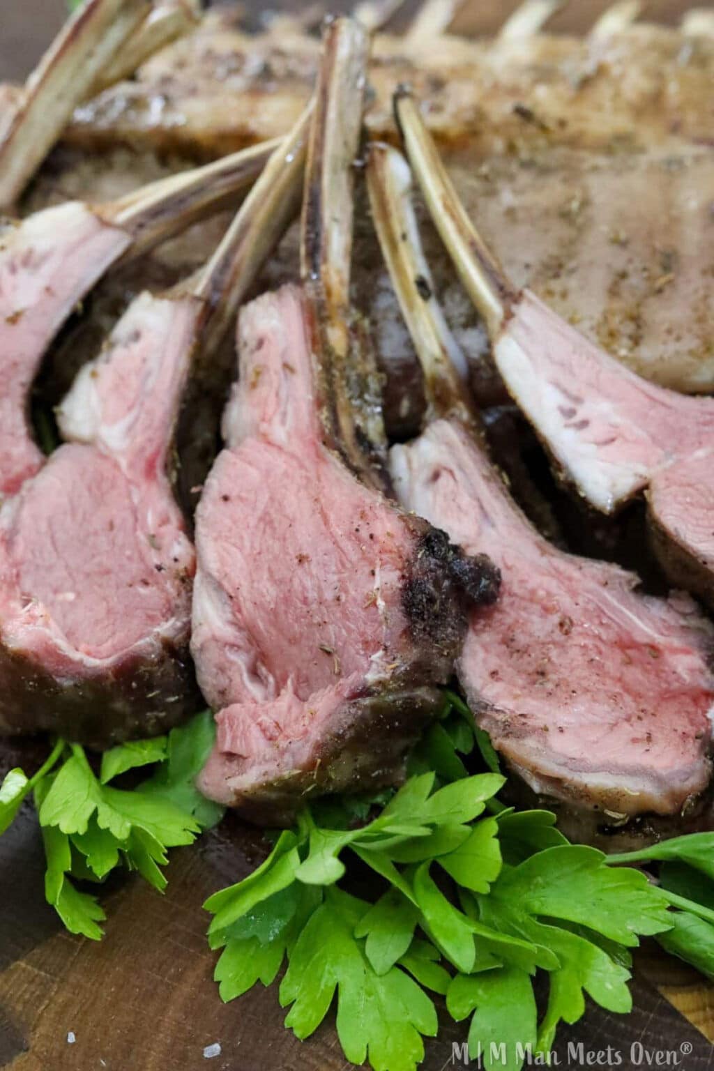 Grilled Rack Of Lamb - Man Meets Oven