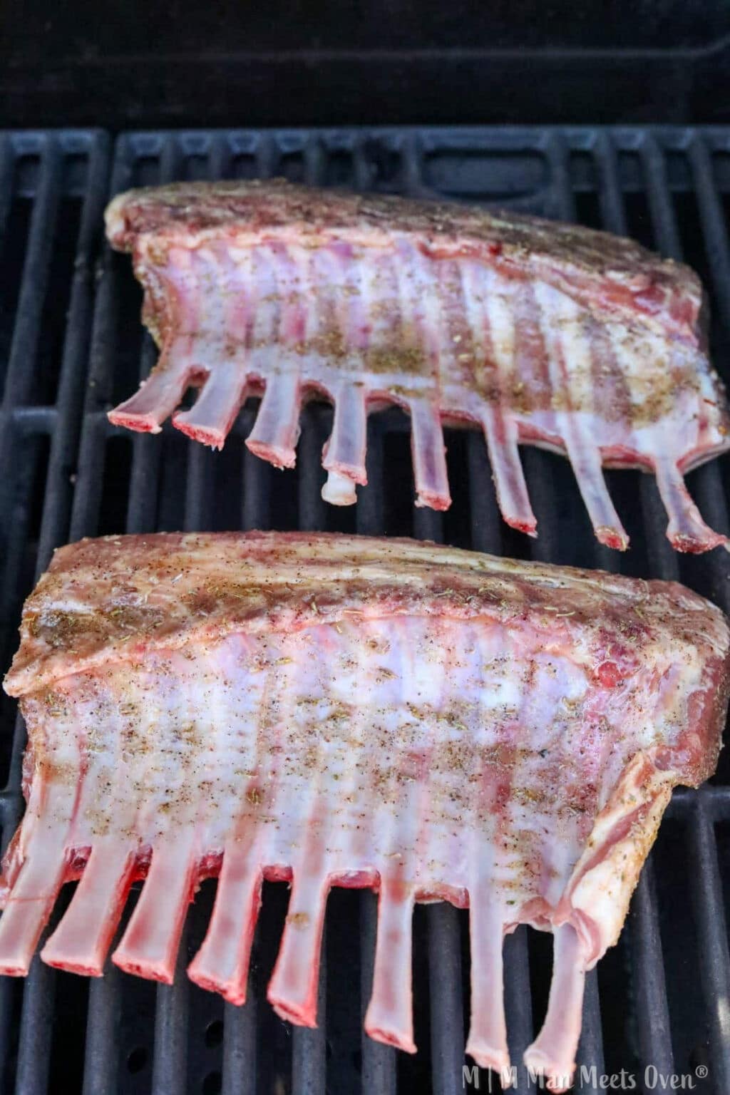 Grilled Rack Of Lamb - Man Meets Oven