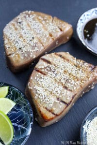 Grilled Ahi Tuna - Man Meets Oven