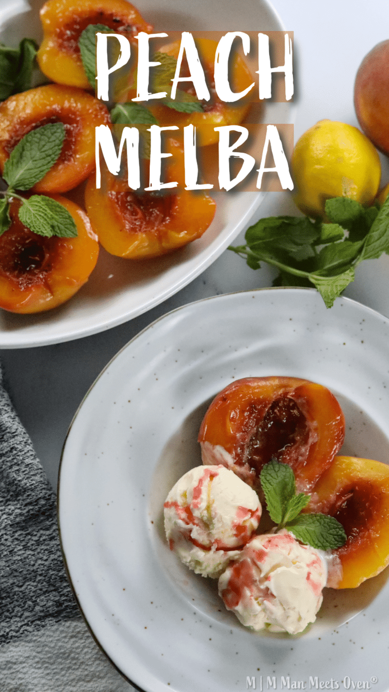 Peach Melba - Man Meets Oven