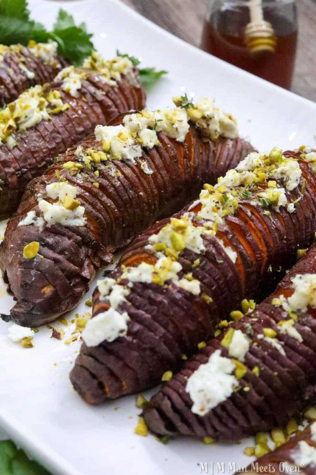 Herb Roasted Balsamic Potatoes - Man Meets Oven