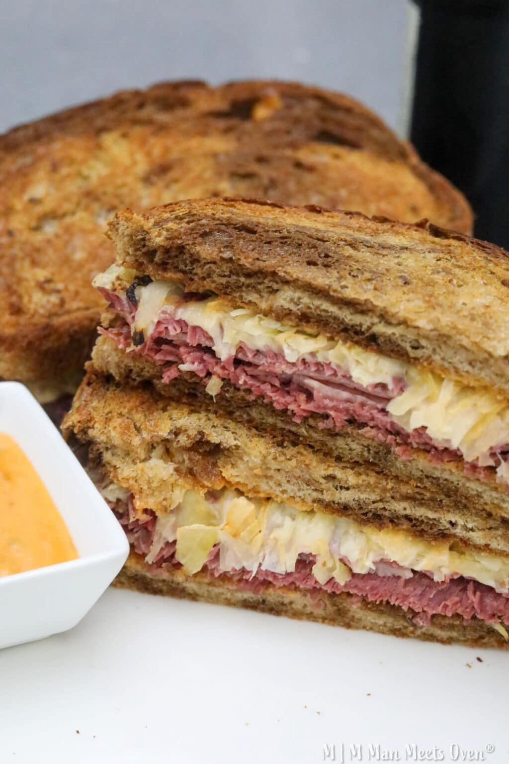 Sheet Pan Reuben Sandwich - Man Meets Oven