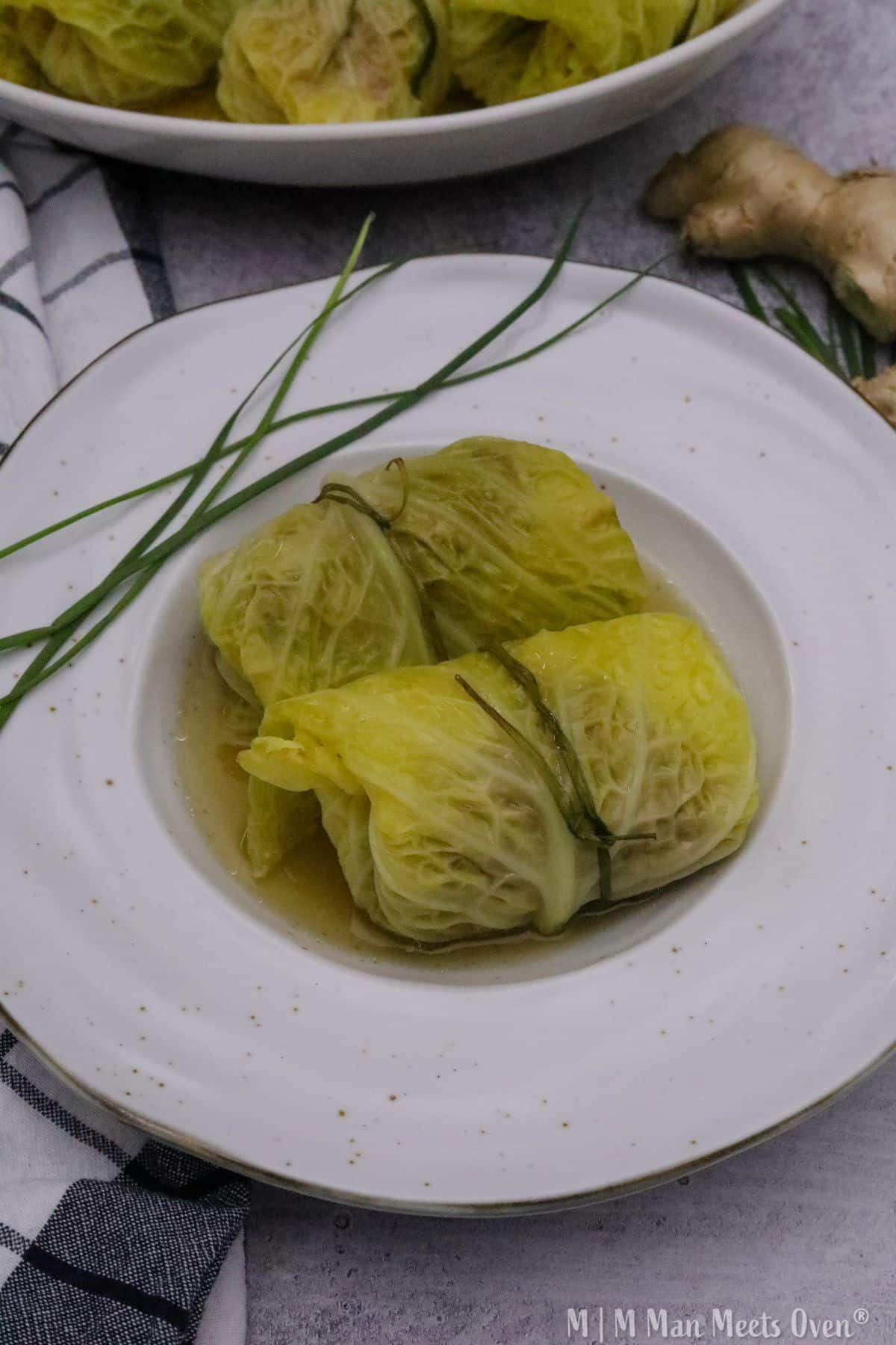 Japanese Cabbage Rolls - Man Meets Oven