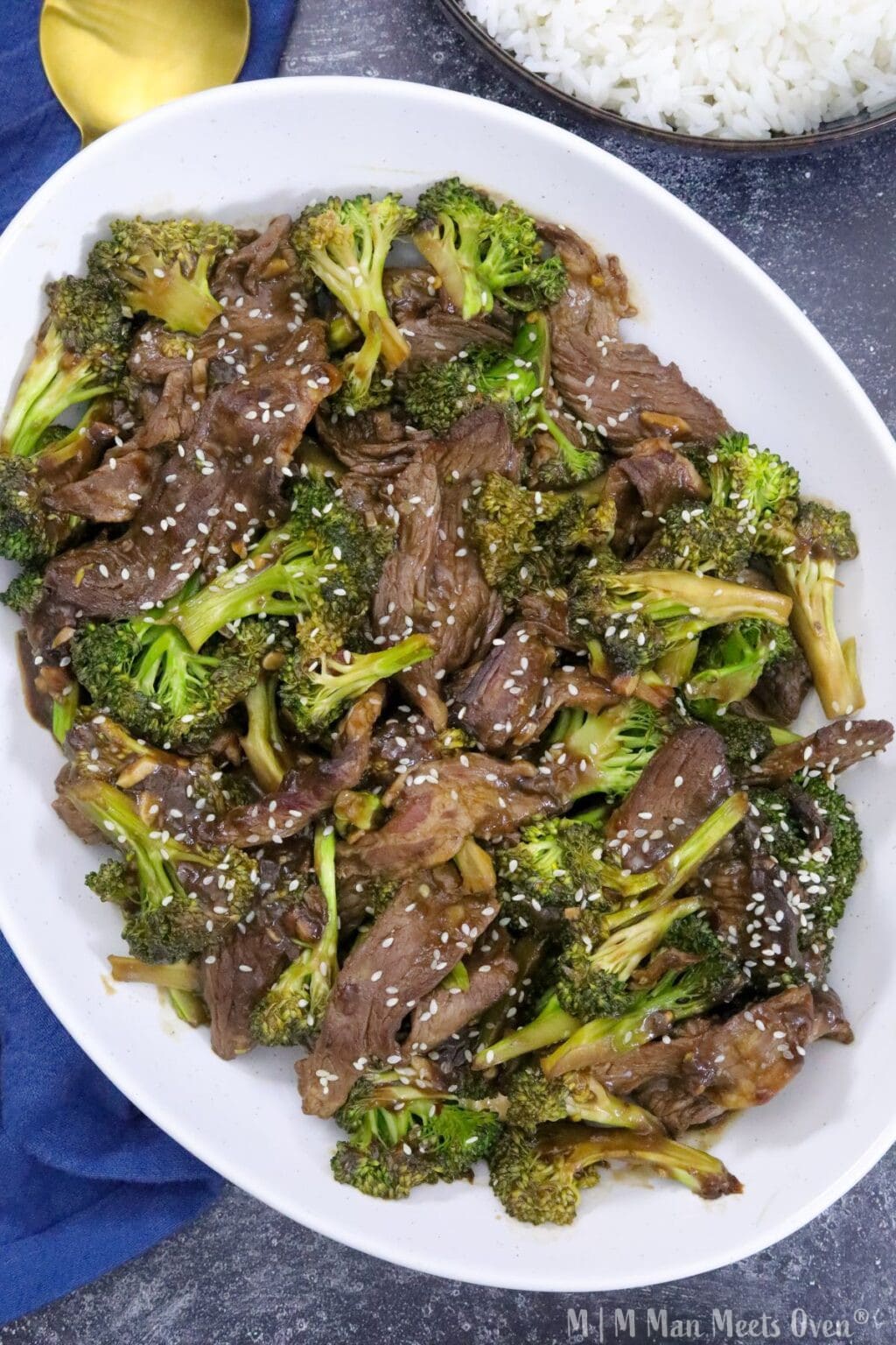 Beef And Broccoli (30 Minute Recipe) - Man Meets Oven