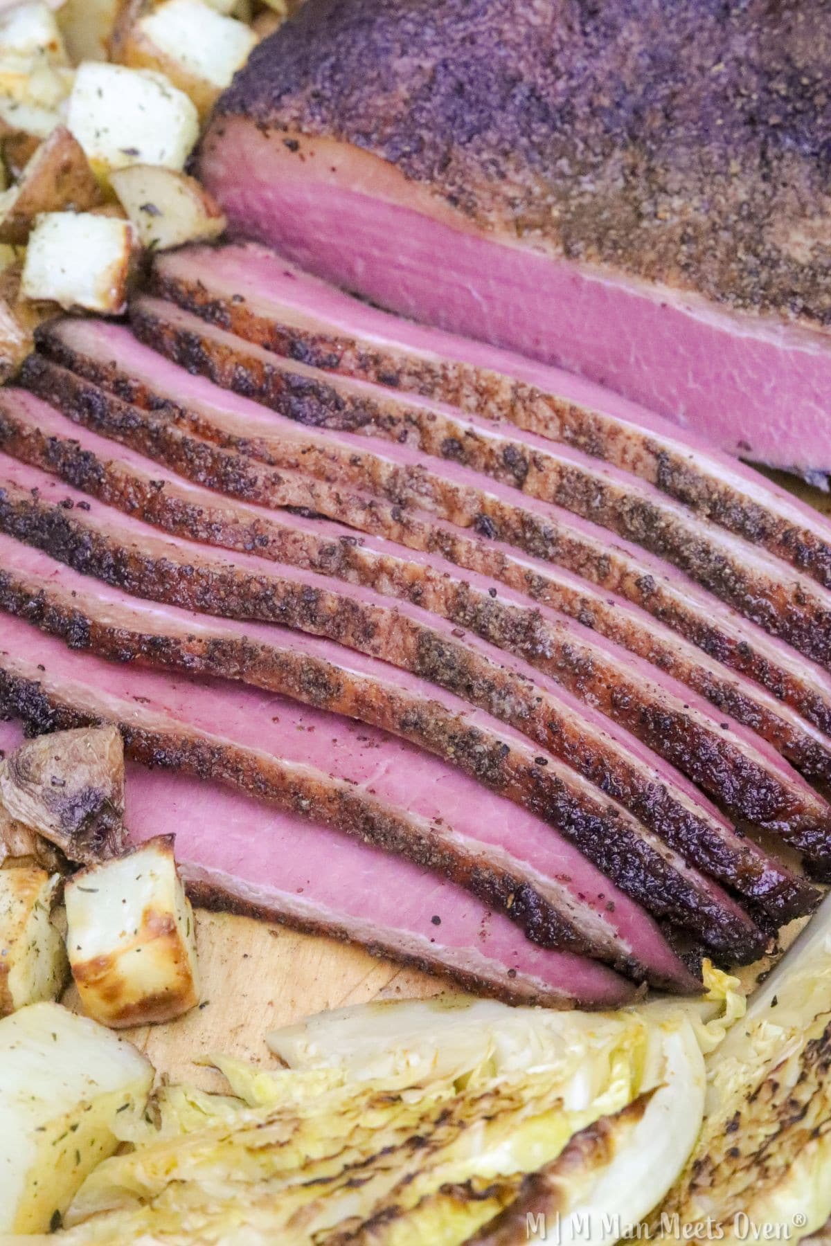 Smoked Corned Beef - Man Meets Oven