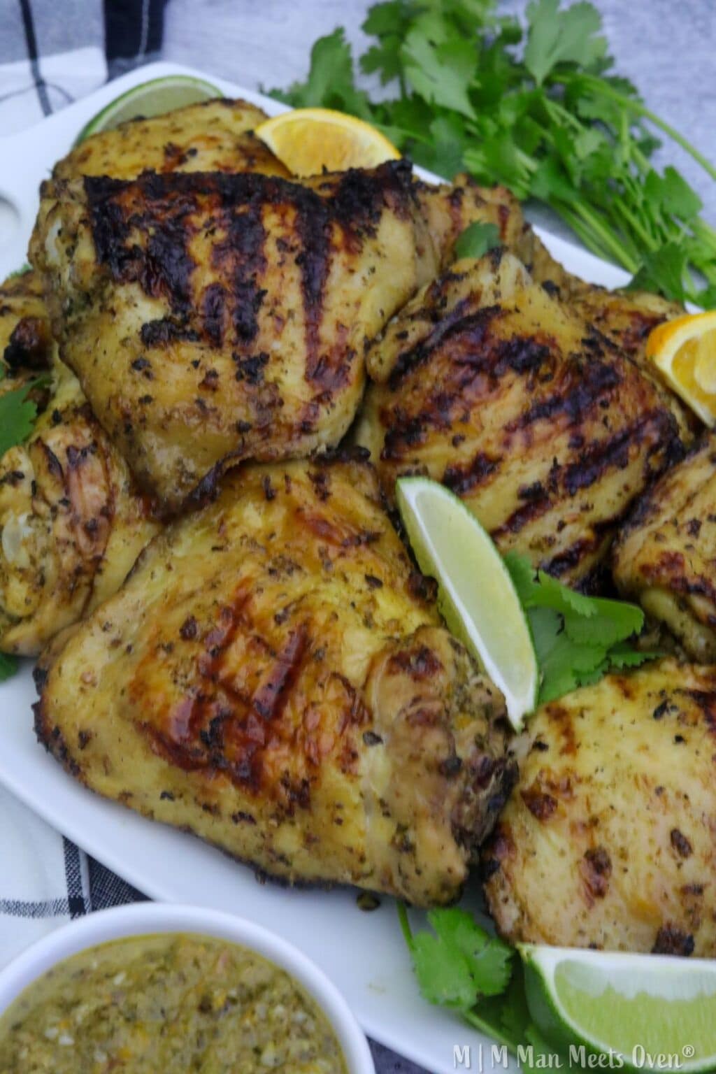Easy Grilled Mojo Chicken - Man Meets Oven